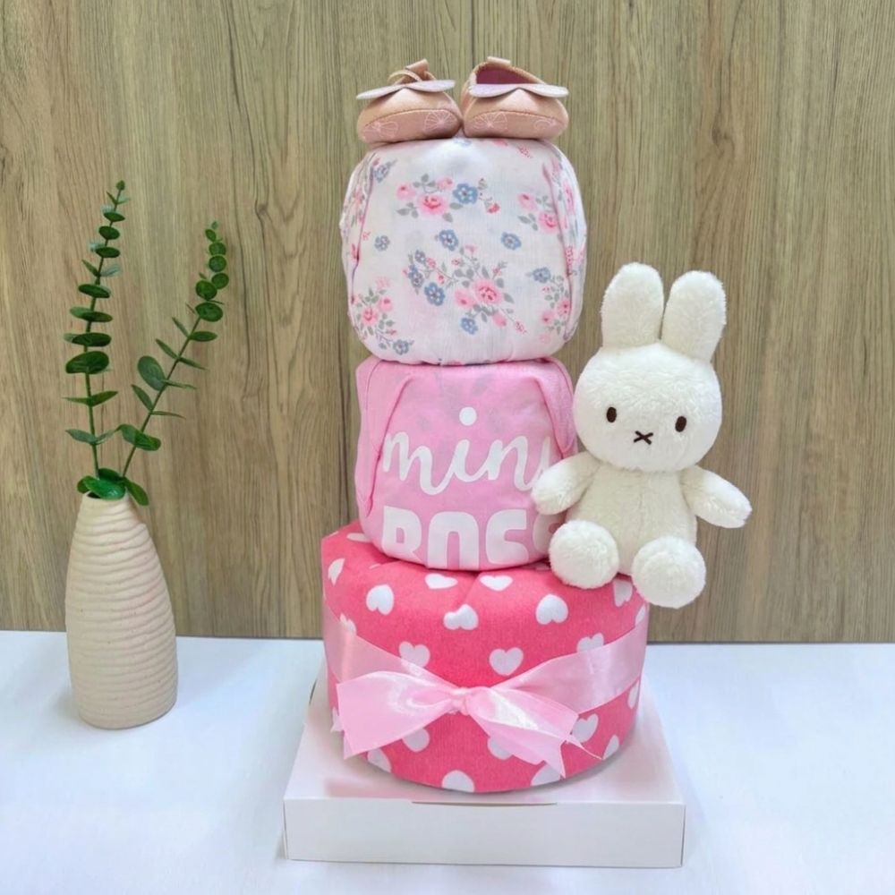 3 Tier Diaper Cake - Mini Boss Miffy Baby Hamper Singapore B – Diaper ...